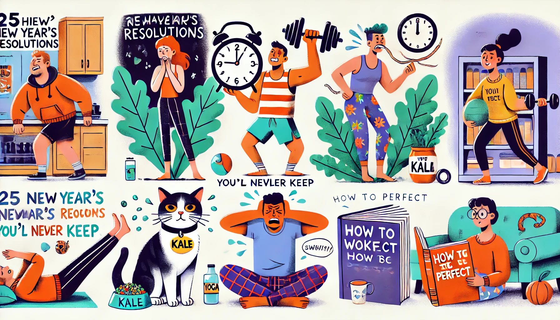 20 Hilarious New Years Resolutions You’ll Never Keep